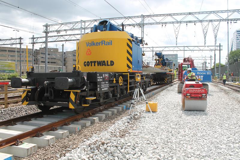 Materieel van VolkerRail